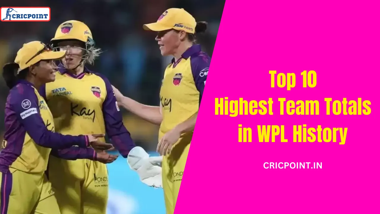 Highest Team Totals in WPL History